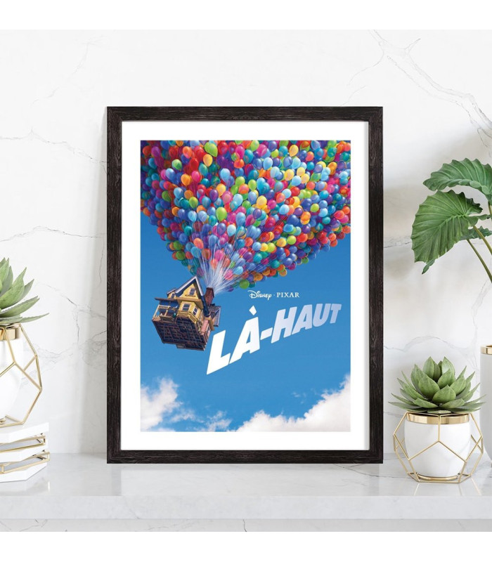 Affiche film Là haut - Tableau cinéma Pixar enfant