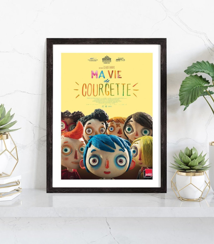 Affiche Film Ma vie de Courgette, poster enfant