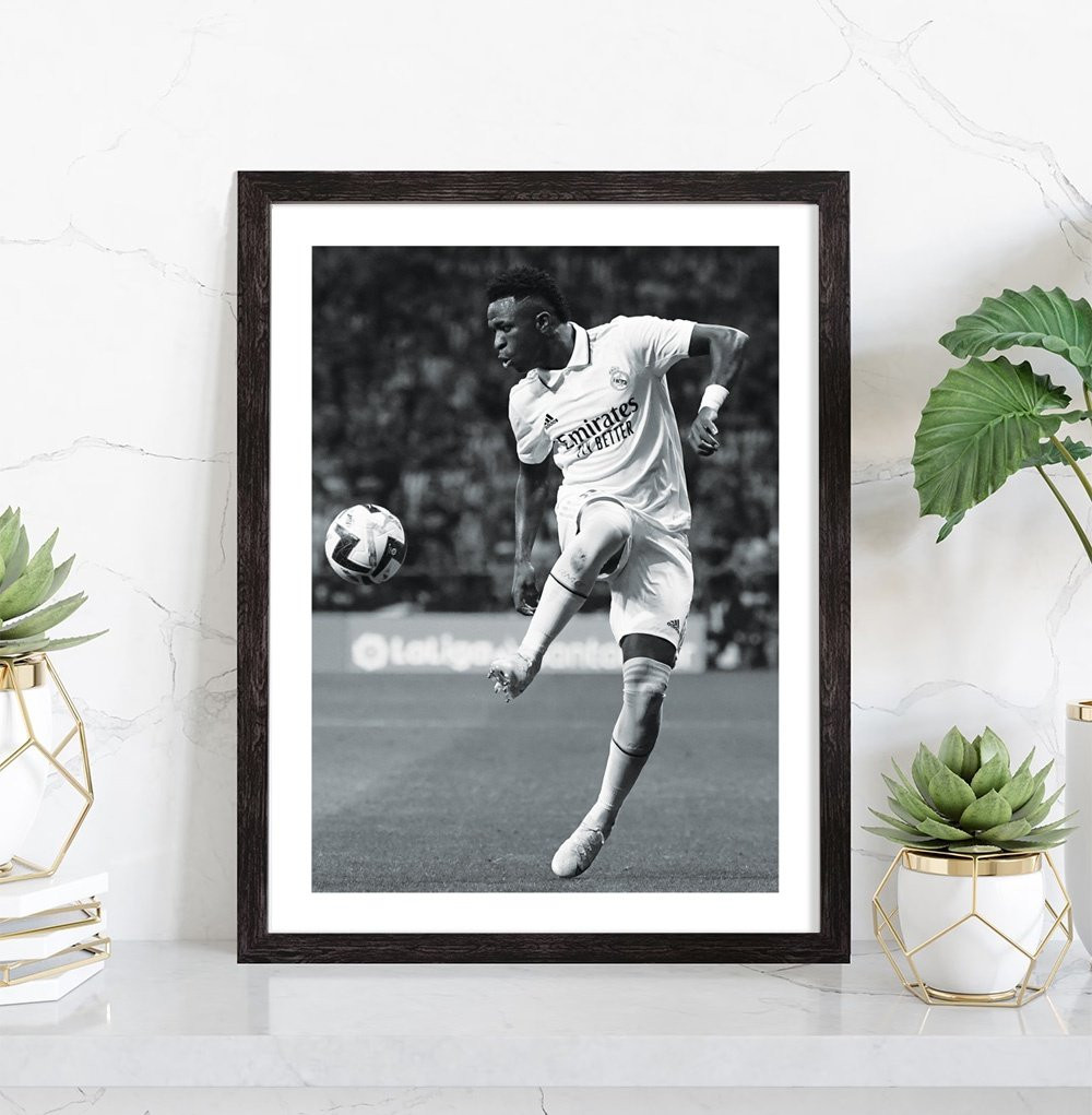 Affiche Vinícius Júnior Real Madrid - Poster football